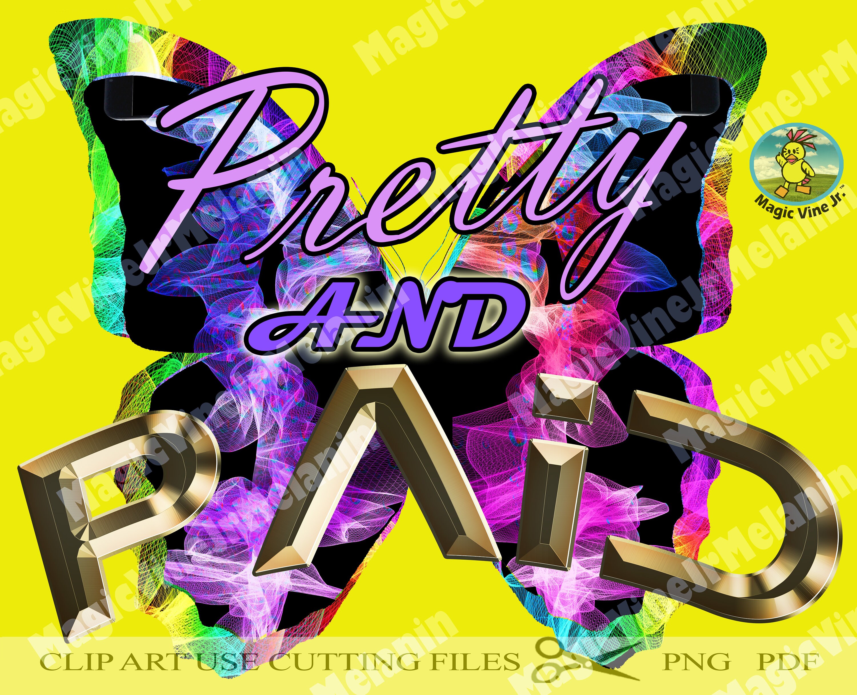 Pretty and Paid, V3, Butterfly, CEO Boss Woman, Small Business Owner ...