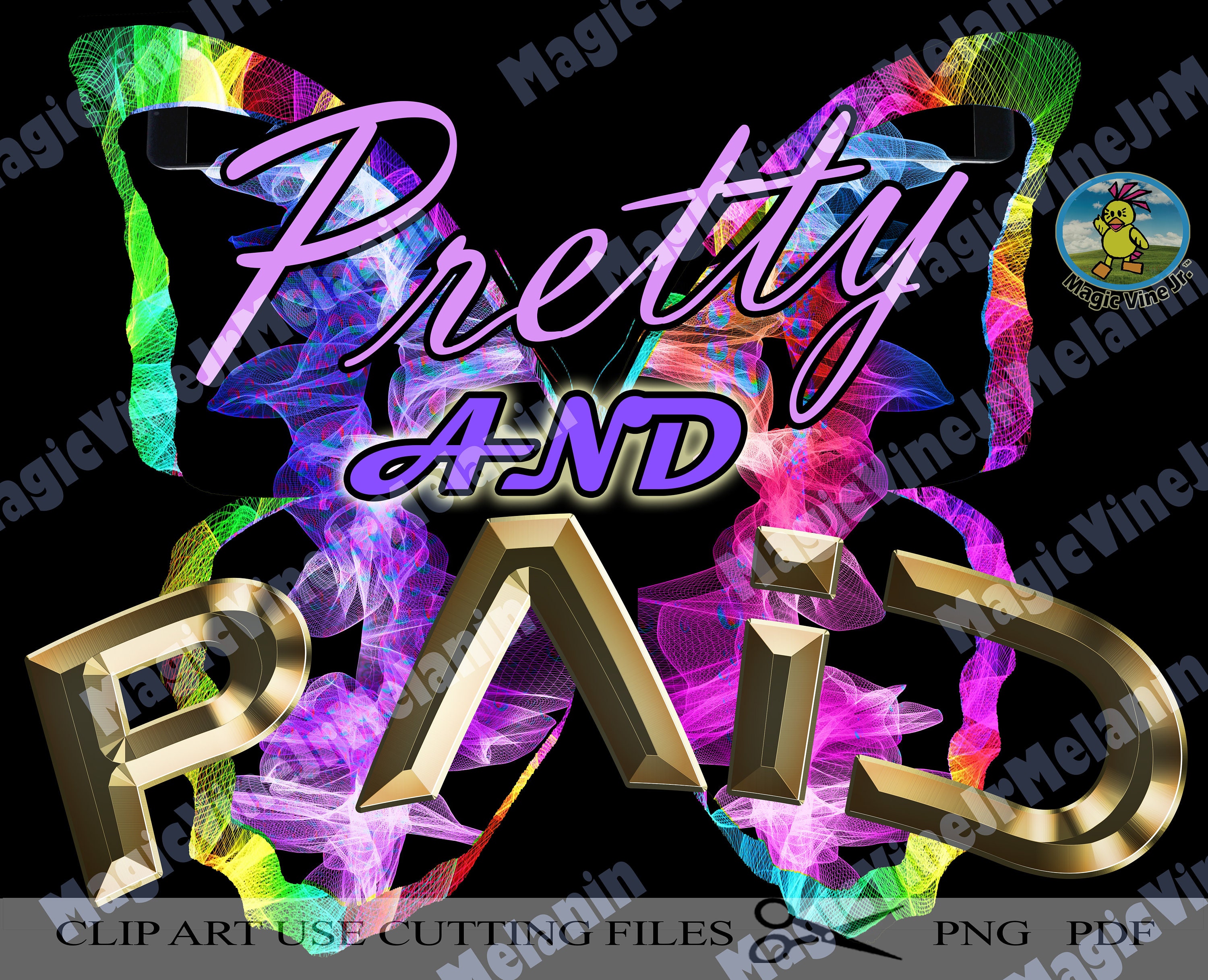 Pretty and Paid, V3, Butterfly, CEO Boss Woman, Small Business Owner ...