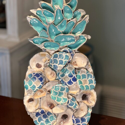 Mermaid Oyster Shell Ornament - Etsy