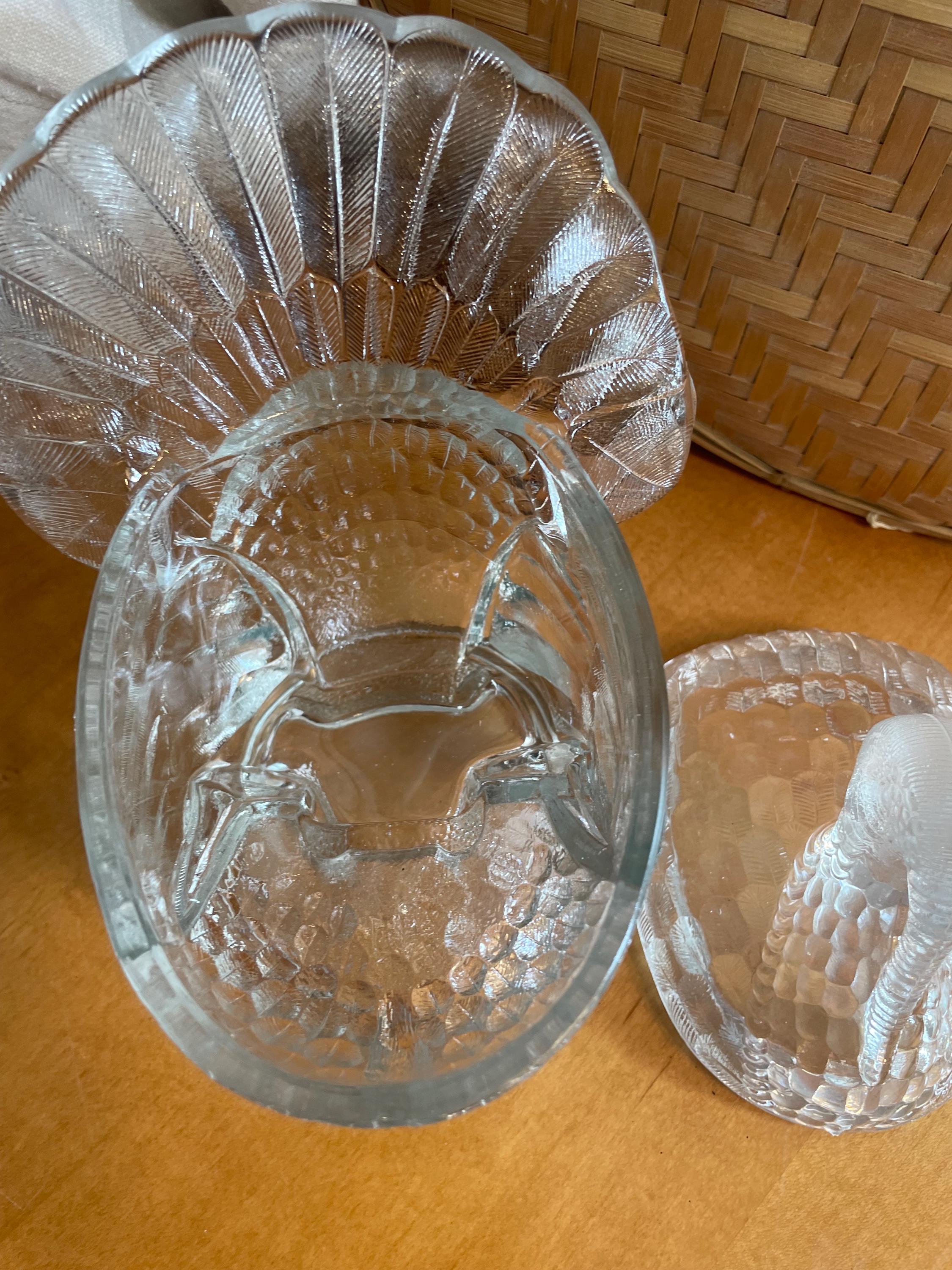 Vintage LE Smith Tom Turkey Candy Dish - Etsy