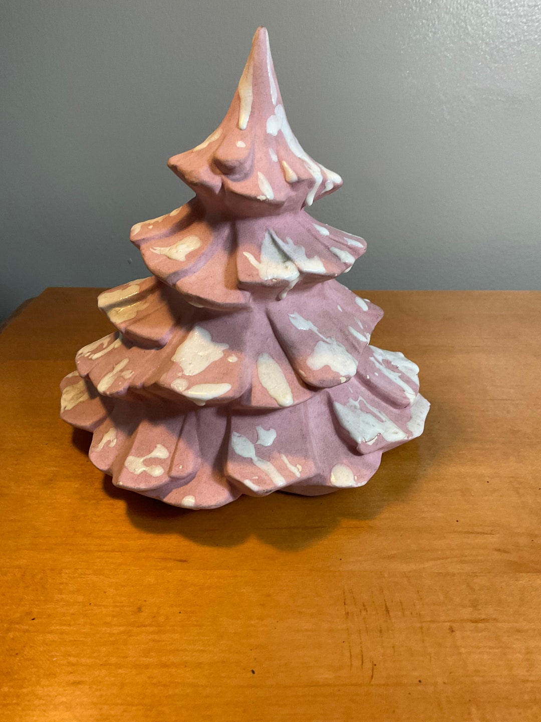 Pink Vintage Christmas Tree - Etsy