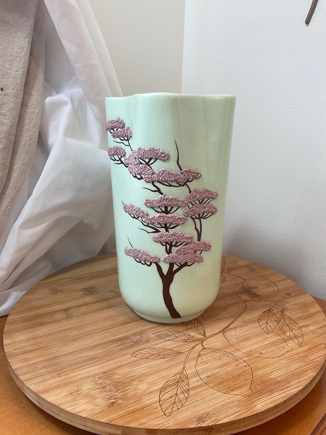 Vintage California Art Pottery Dated 1926 Weil Ware Hand Painted Pink ...