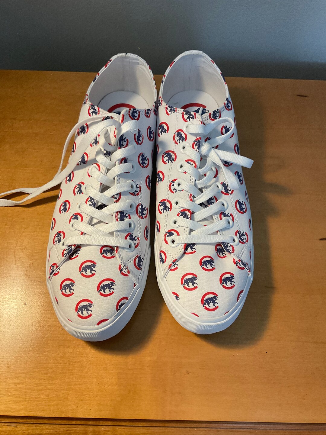 Chicago Cubs Sneakers - Etsy