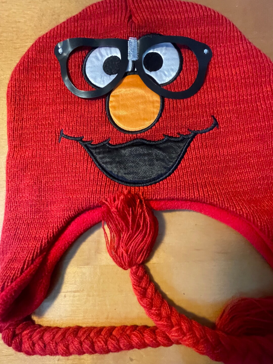 Elmo Knit Hat/ Halloween Costume - Etsy