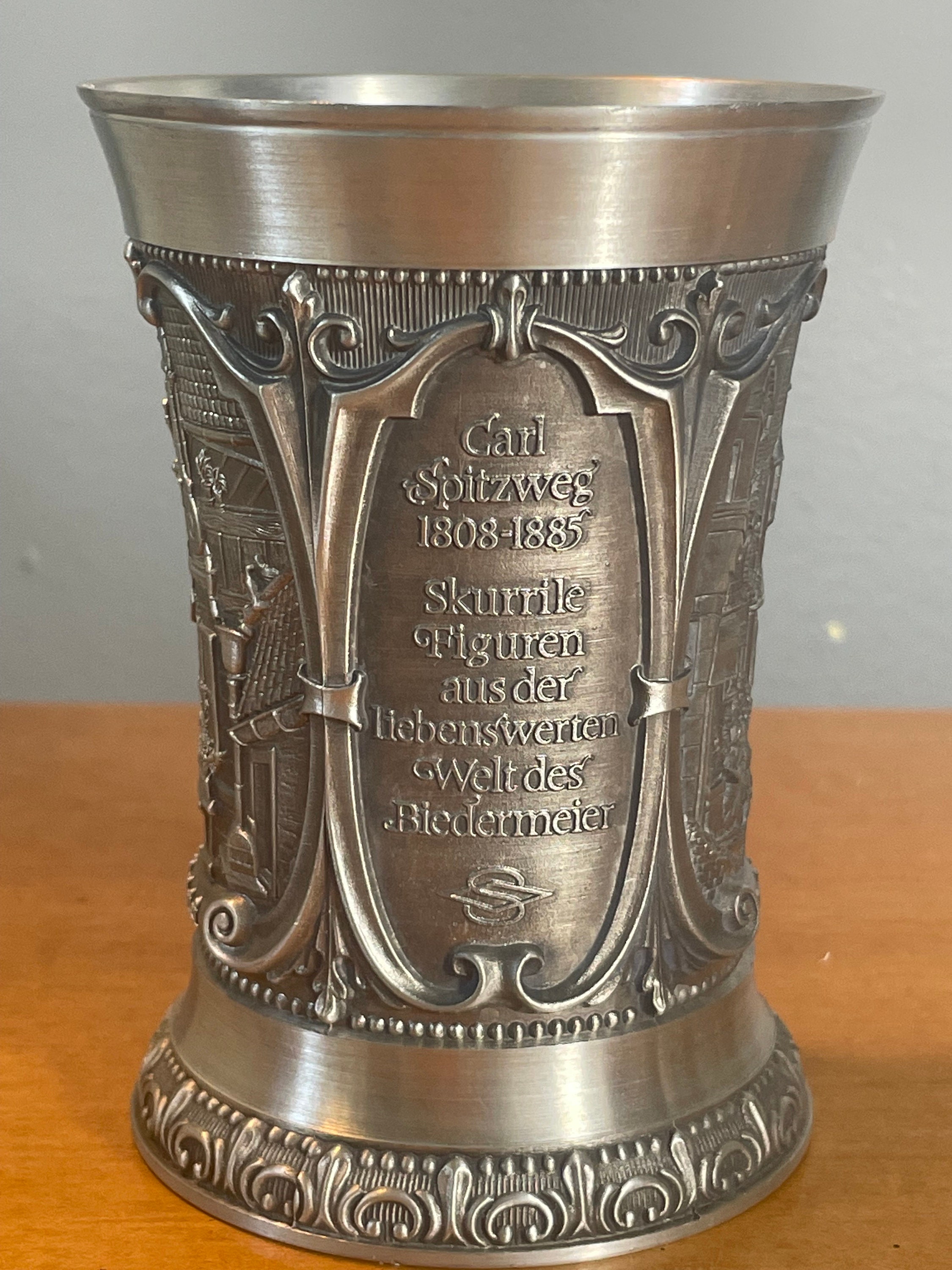 Two Zinn-becker Collectible Pewter Cups - Etsy