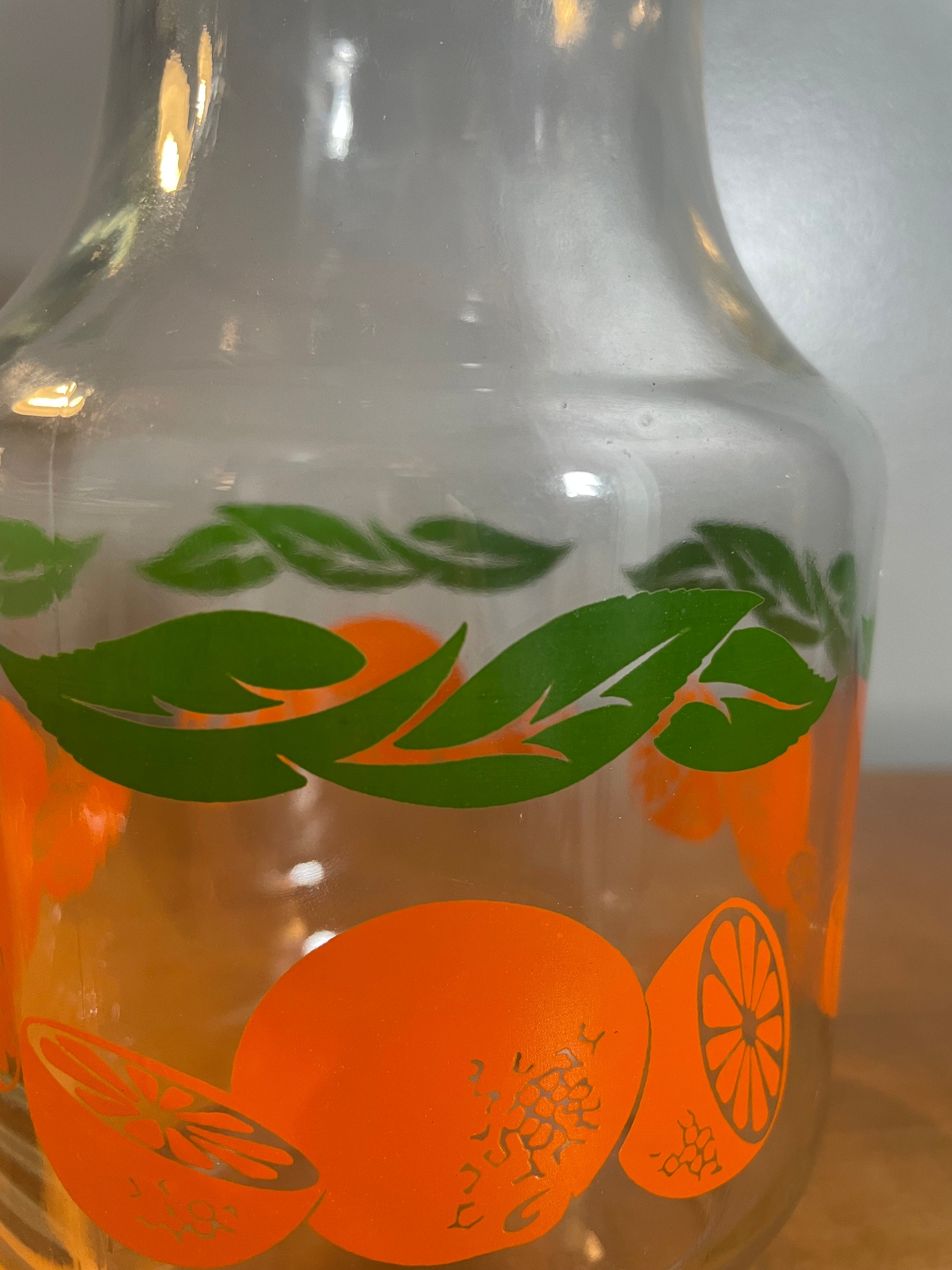 1980s Anchor & Hocking Orange Juice Pitcher/carafe - Etsy