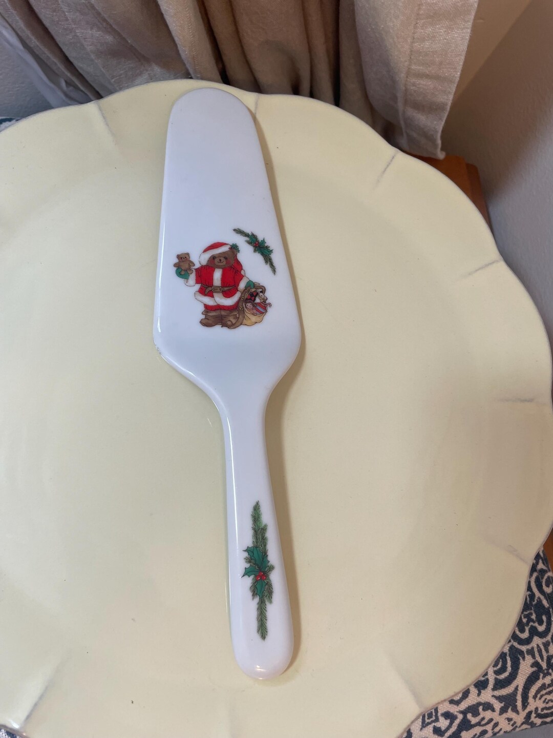 Mikasa Cake/pie Server Christmas Bear - Etsy