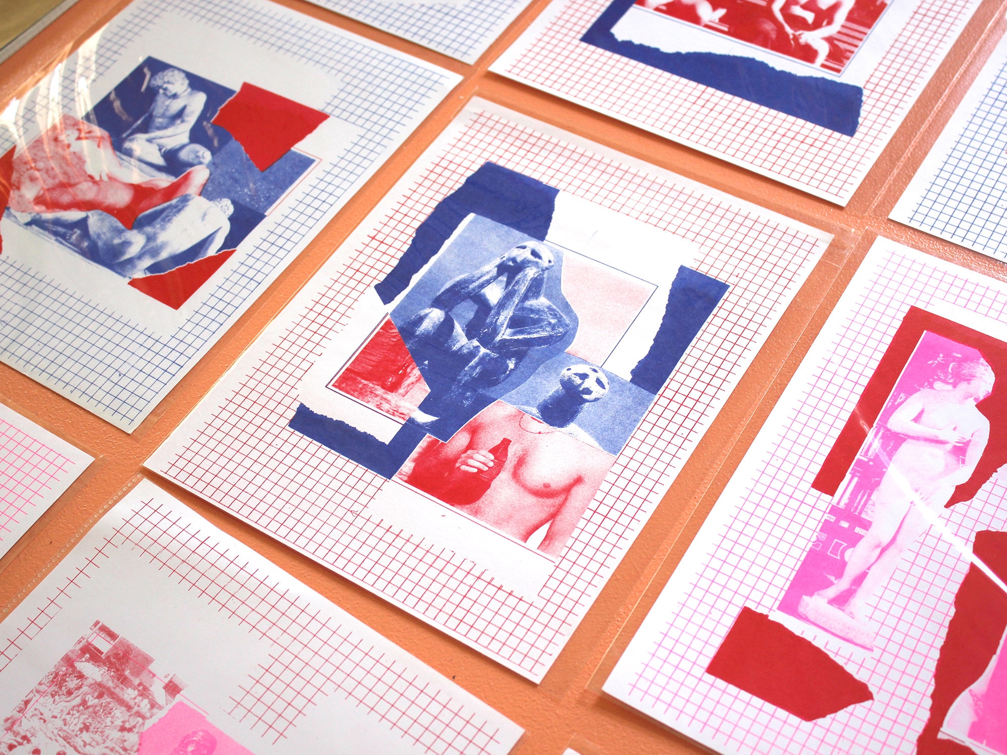 Cyclade Collage Original Riso Art Print 8.5x11 Signed Limited Edition ...