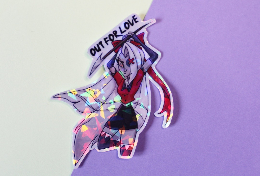 Vaggie Out for Love Sticker - Etsy