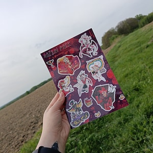 Hazbin Hotel Stickers Sheet - Etsy