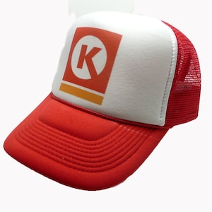 Circle K Trucker Hat Mesh Hat Vintage Snapback Hat Red - Etsy