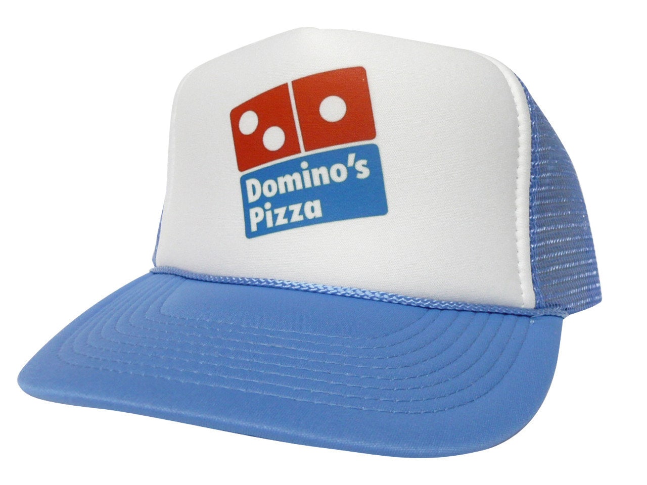 Domino's Pizza Delivery Trucker Hat Mesh Hat Vintage Snapback Halloween ...