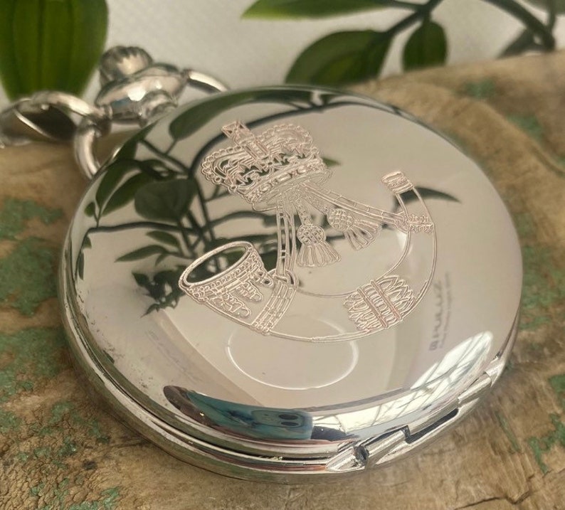 The Rifles Pocket Watch Light Infantry Watch Military Memorabilia 5 ...