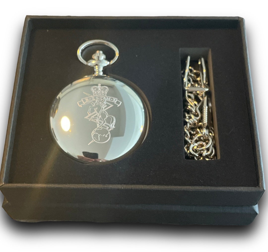 REME Pocket Watch, REME Engraved Gifts, Royal Electrical Mechanical ...