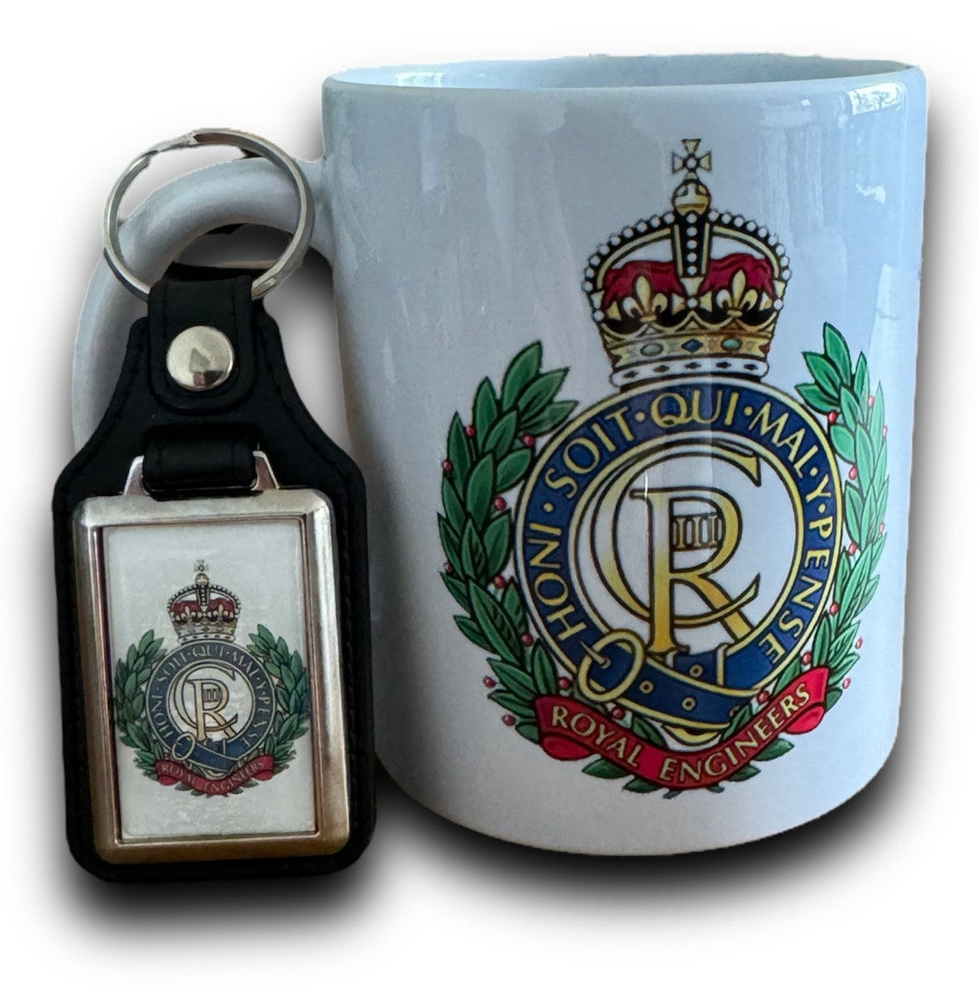 Royal Engineers Cap Badge, Royal Engineers Kings Crown, Royal Engineers ...