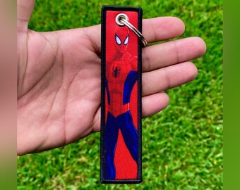 Spider Man Key Chain - Etsy