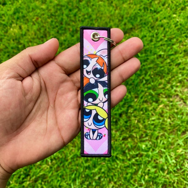 Powerpuff Girls Keychain - Etsy