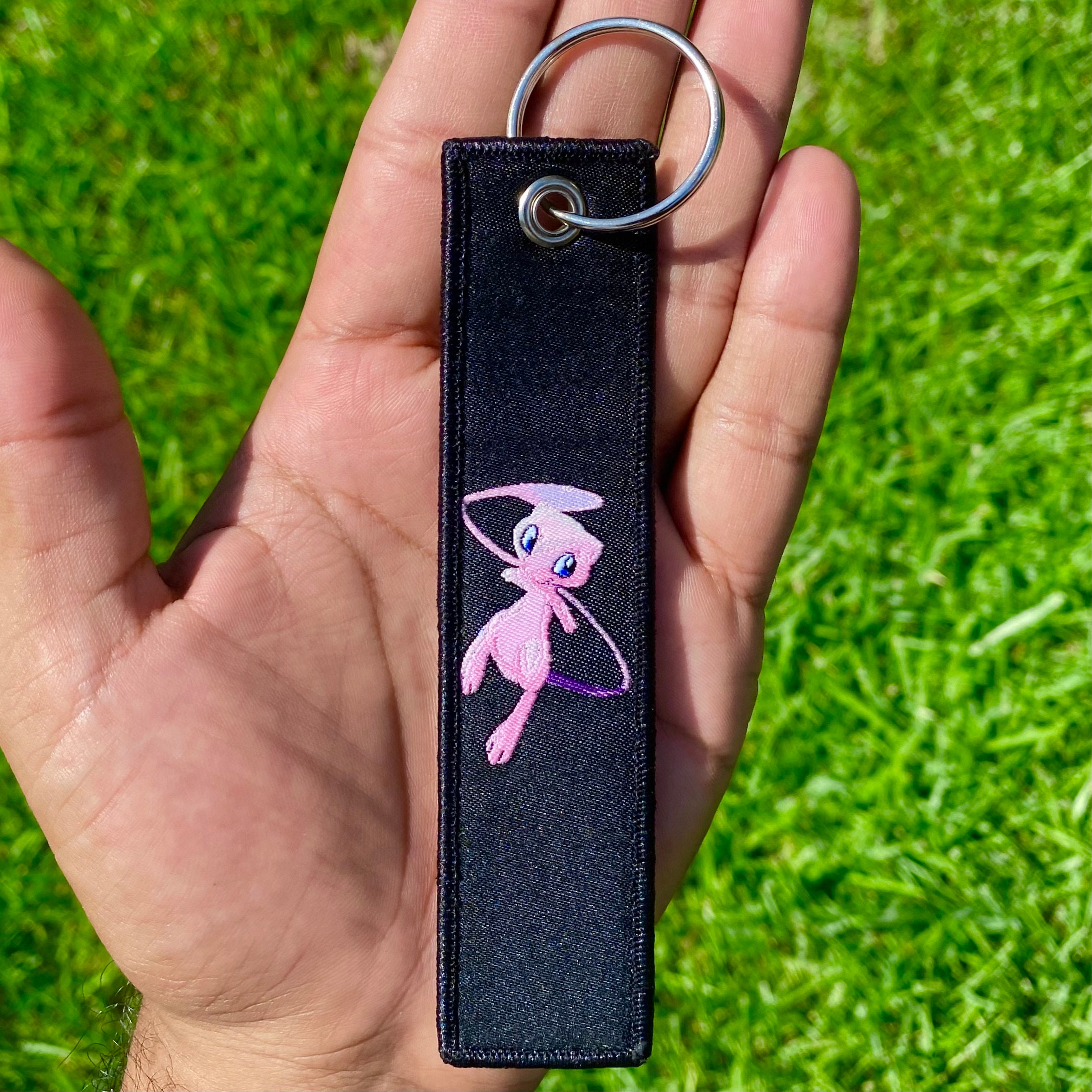 Mewtwo Pokemon Anime Jet Tag Keychain - Etsy