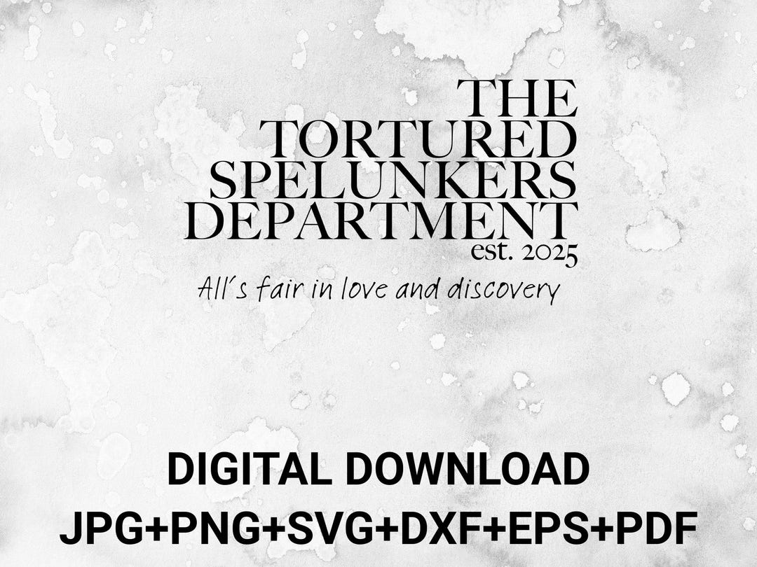 Tortured Spelunkers Department Png Svg, Spelunkers Dept Svg, Fun Cave ...