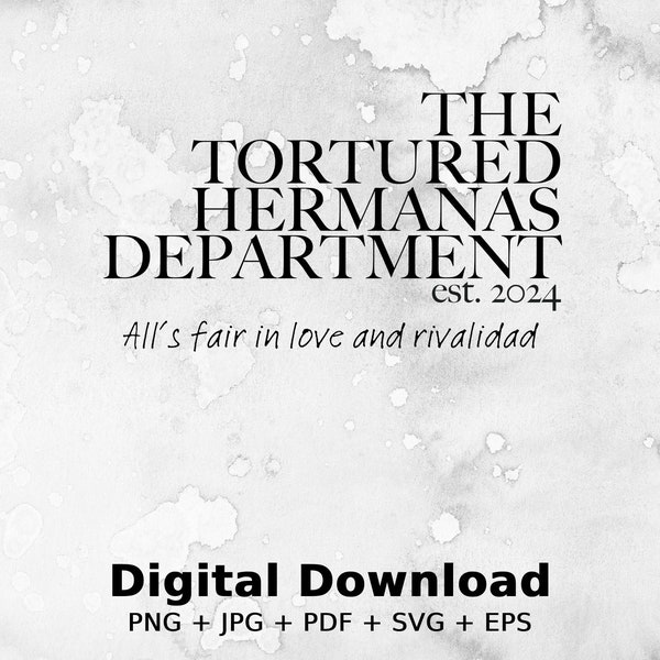 Hermanas Svg Png - Etsy