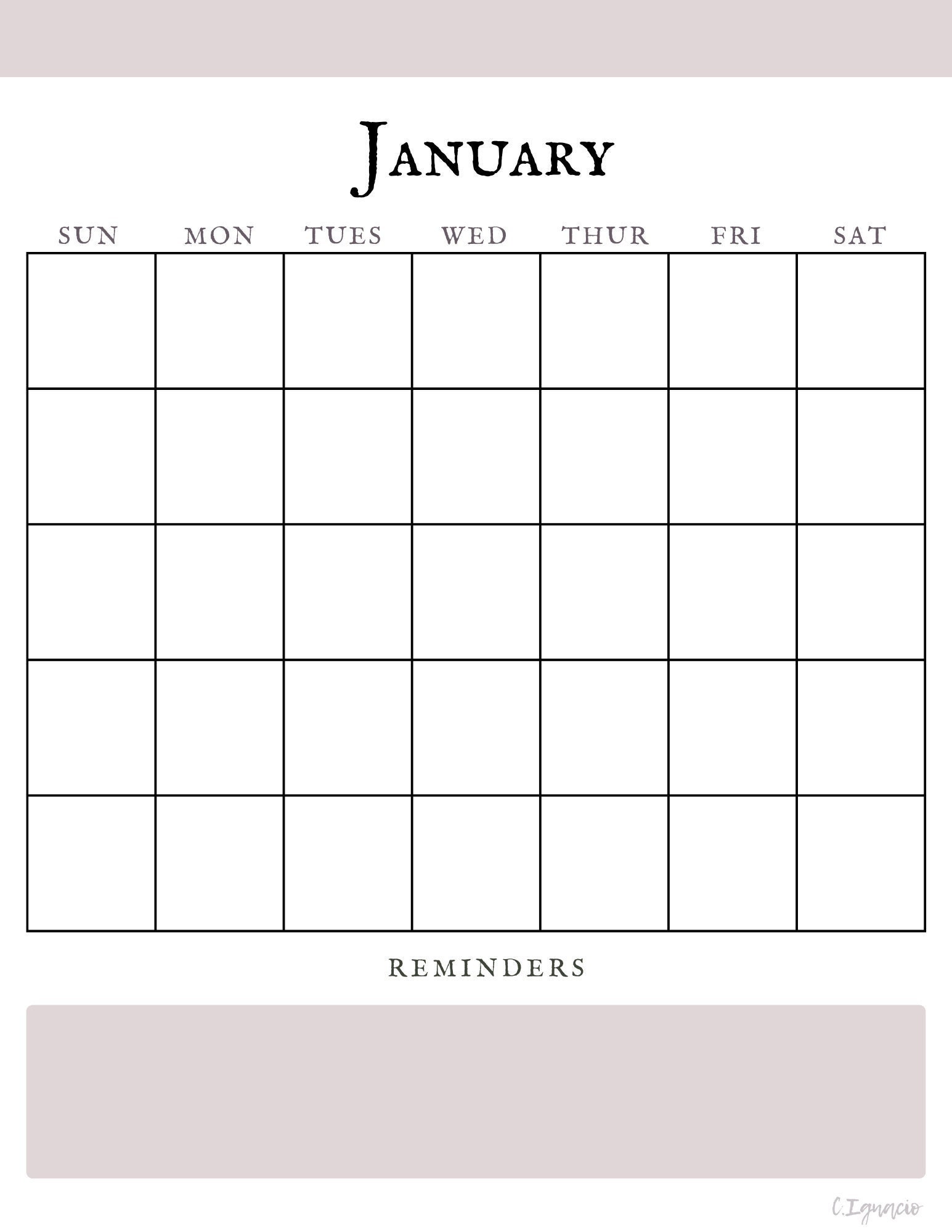 Monthly and Daily Printable Digital Planner - Etsy