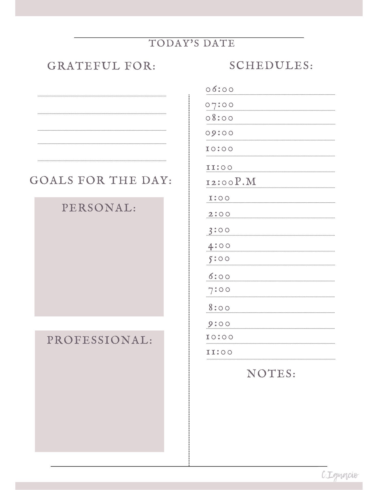 Monthly and Daily Printable Digital Planner - Etsy