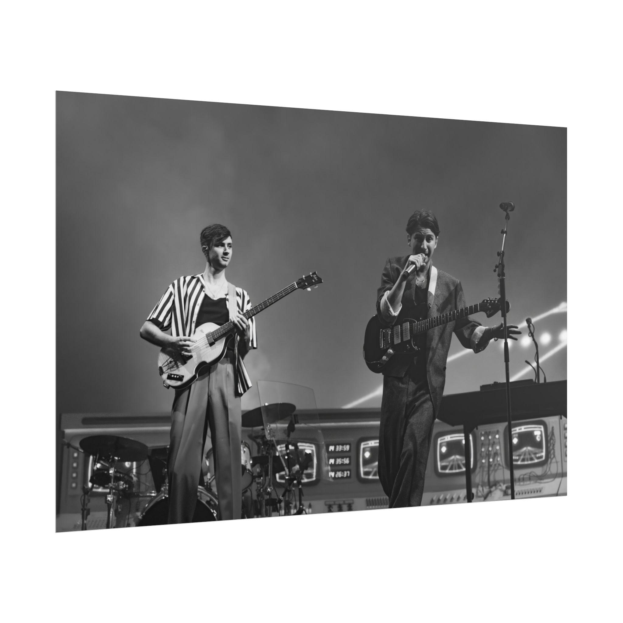 Glass Animals - Dave Bayley Singing Poster | Concert Photo, Mann Center ...