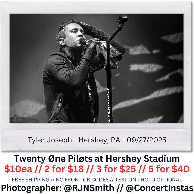 Twenty Øne Piløts– BREACH / Clancy Tour - Hershey, PA Sept 27 2025 ...