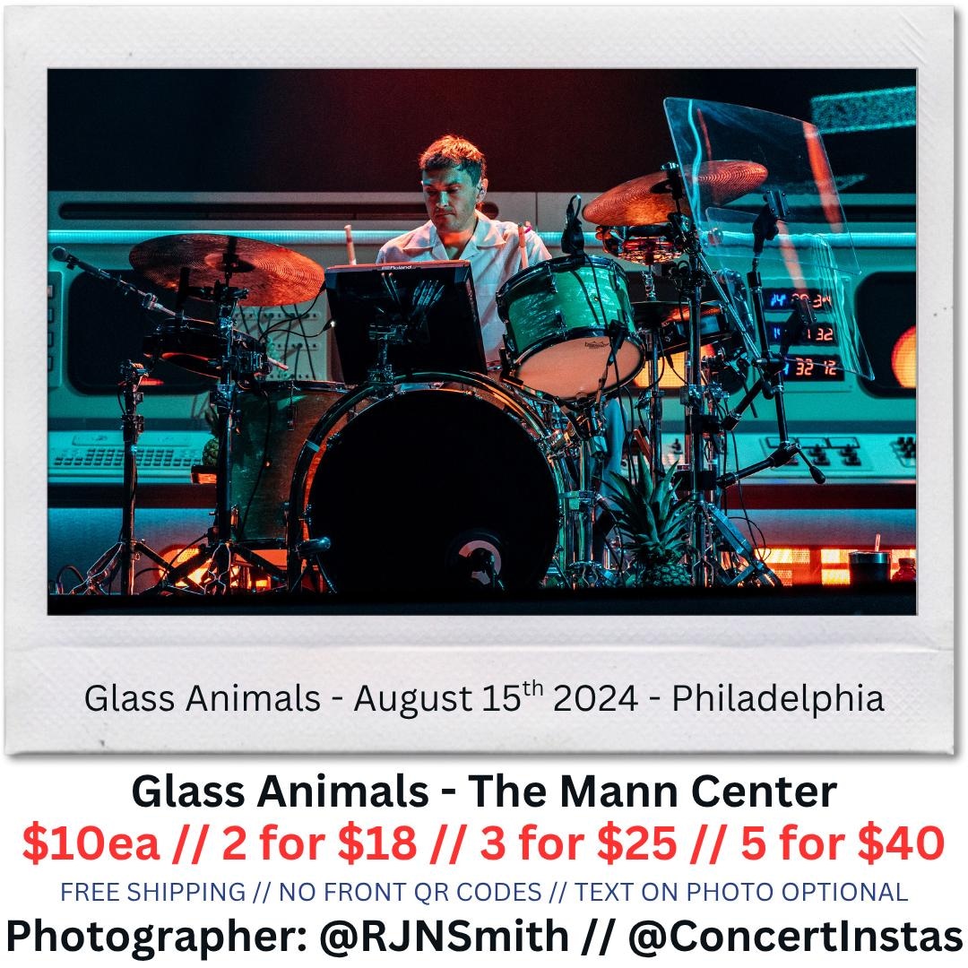 Glass Animals – Joe Seaward - the Mann Center – August 15, 2024 ...