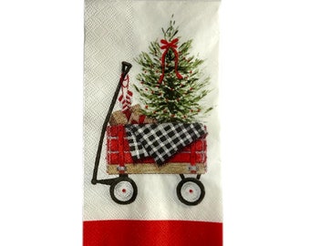 Wagon Paper Napkins - Etsy