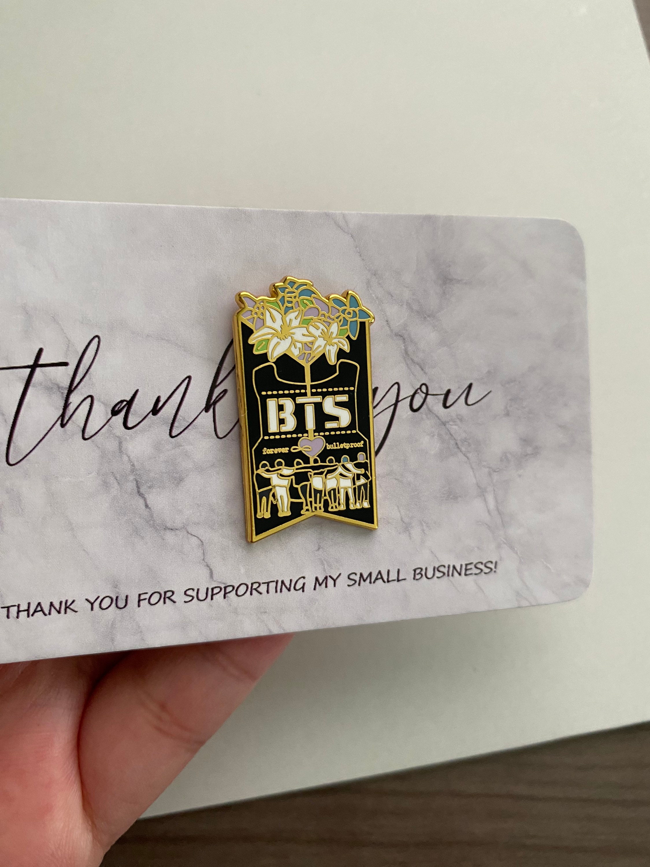 BTS Pins We Are Bulletproof Hope World BTS Sunshine - Etsy