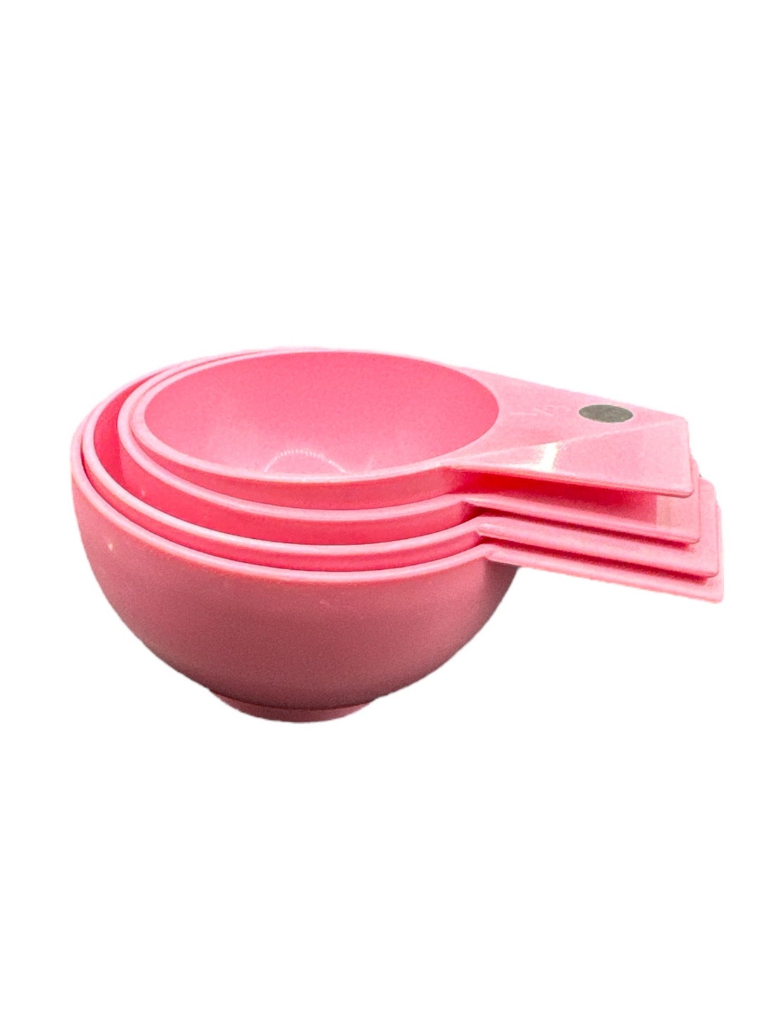 Vintage Measuring Cups by Crown Corning Retro Magnetic Set Plastic ...