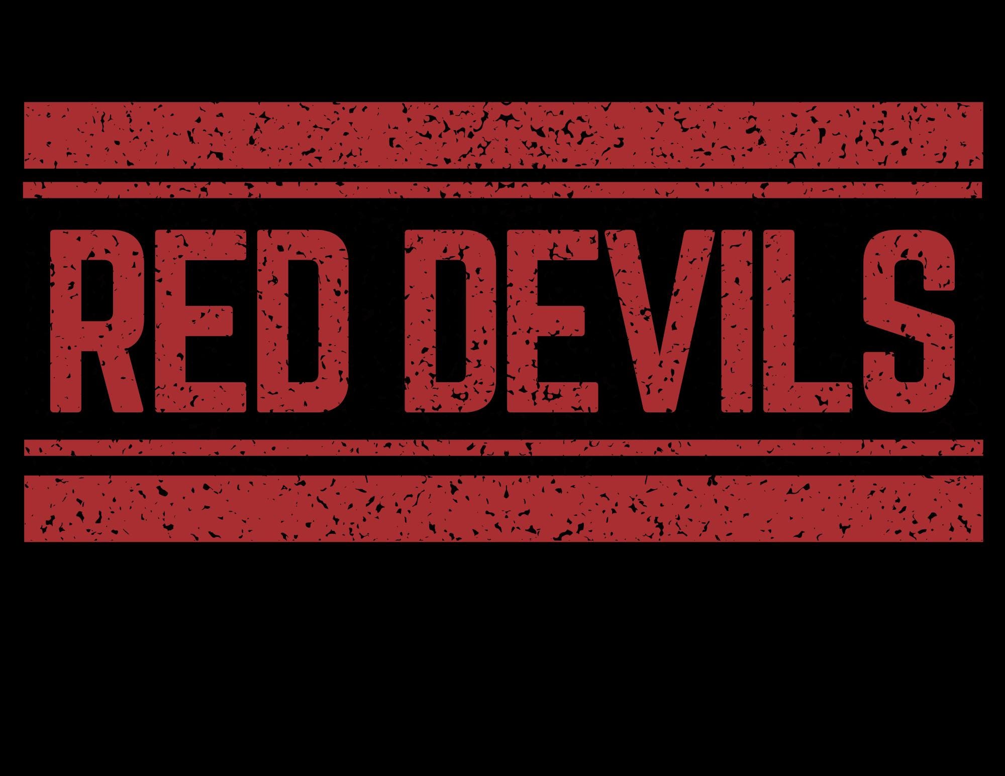 Retro Red Devils PNG | SVG - Etsy