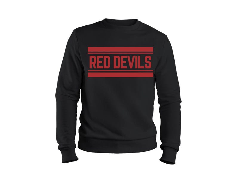 Red Devils Team Spirit PNG | SVG - Etsy