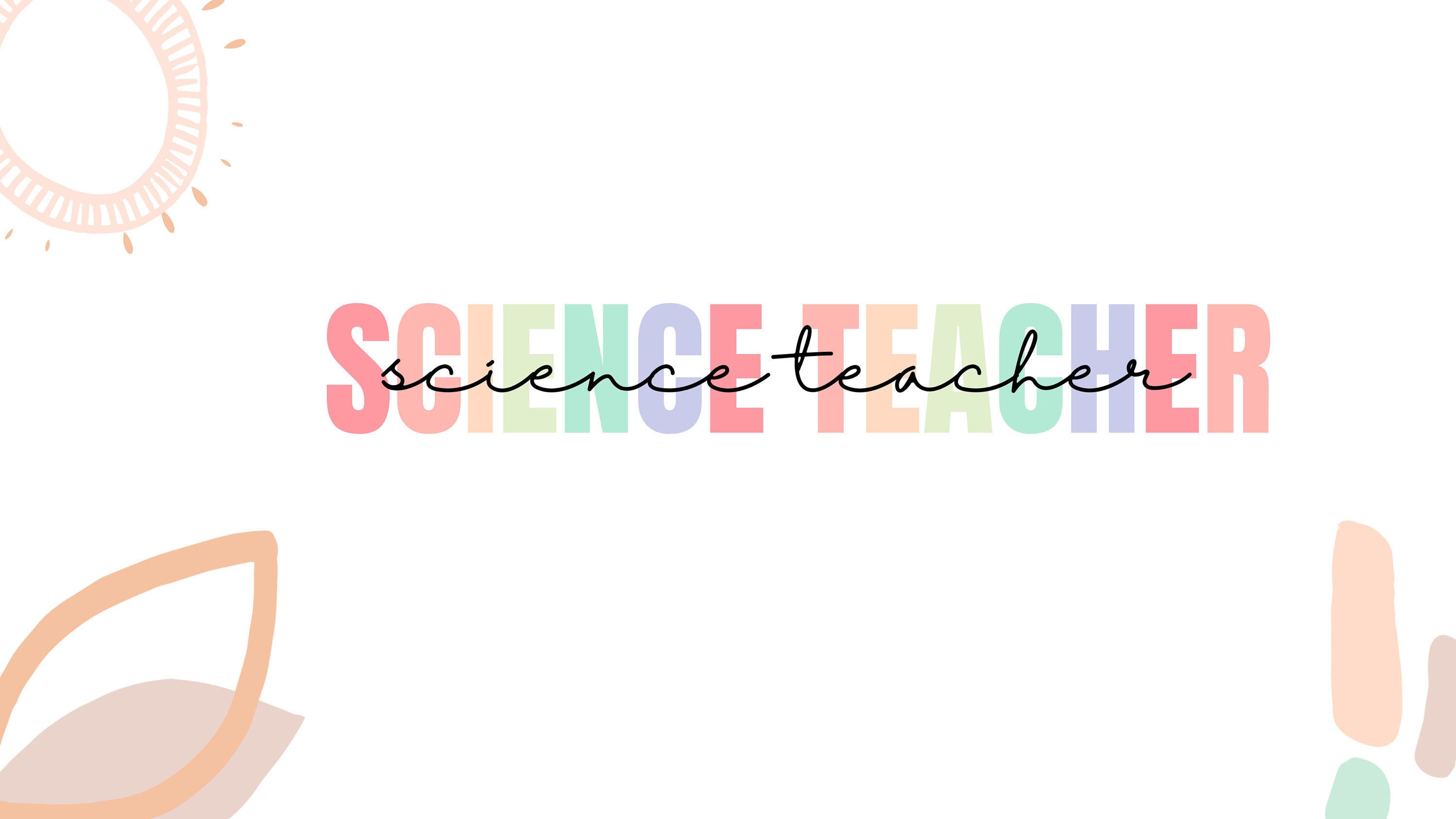 Teacher PNG | SVG | Science | Math | English | History - Etsy
