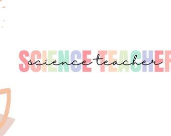Science PNG Package Science Teacher - Etsy