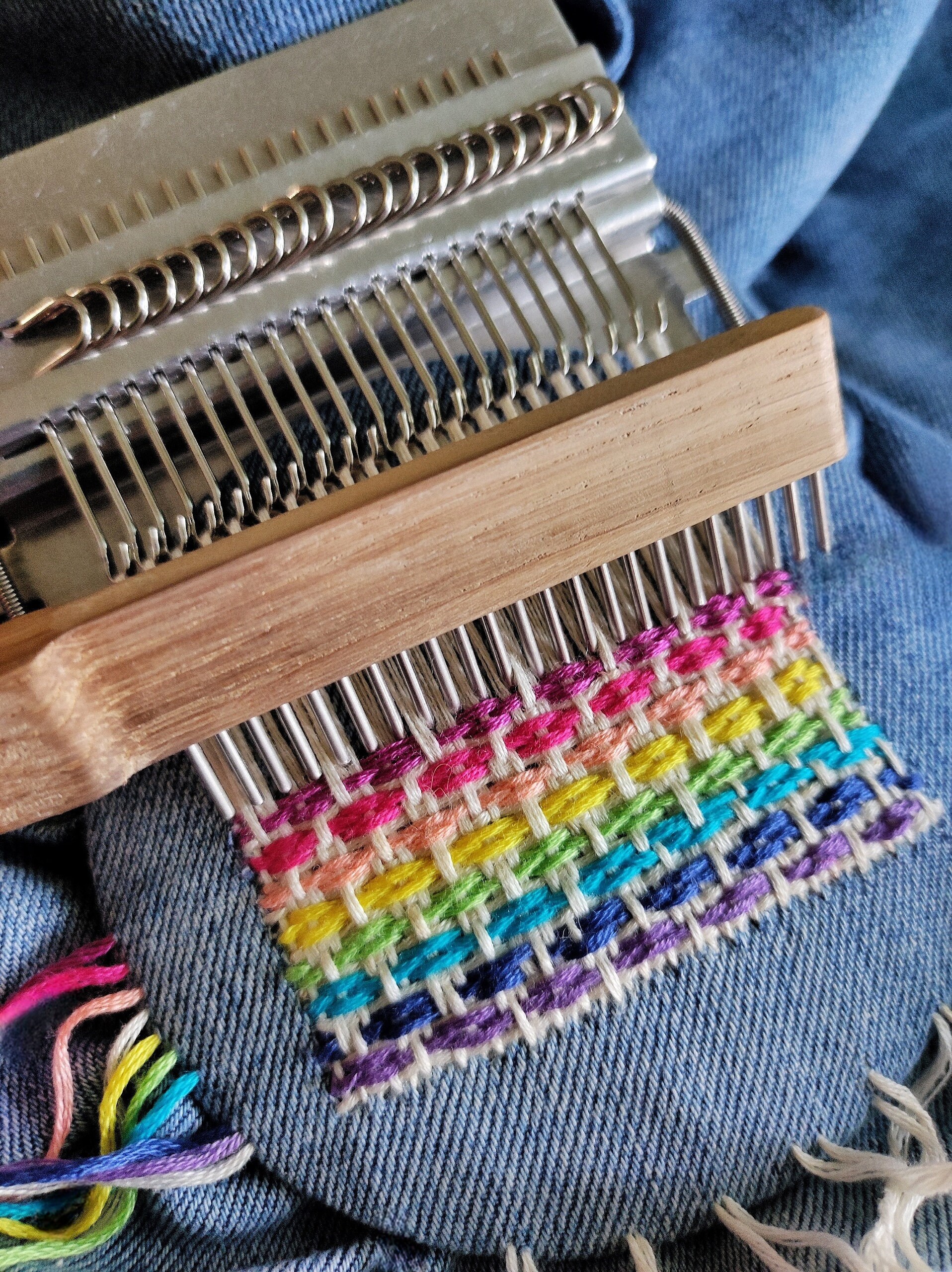 Weft Comb. Handcrafted Wood Beater for Speedweve Looms Etc - Etsy