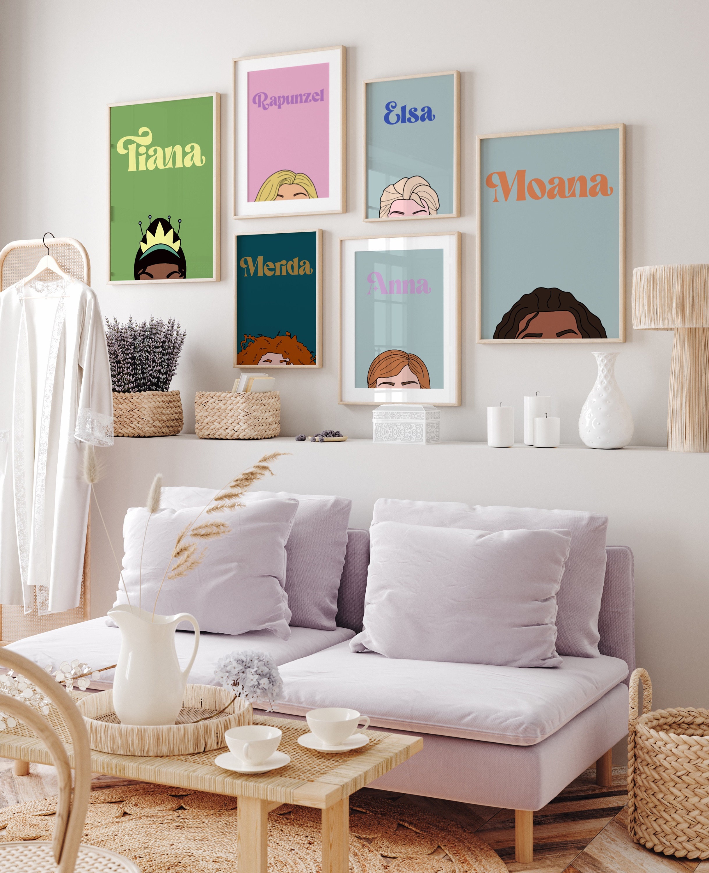 Moana Print, Moana Movie Poster, Princess Bedroom Decor, Princess ...