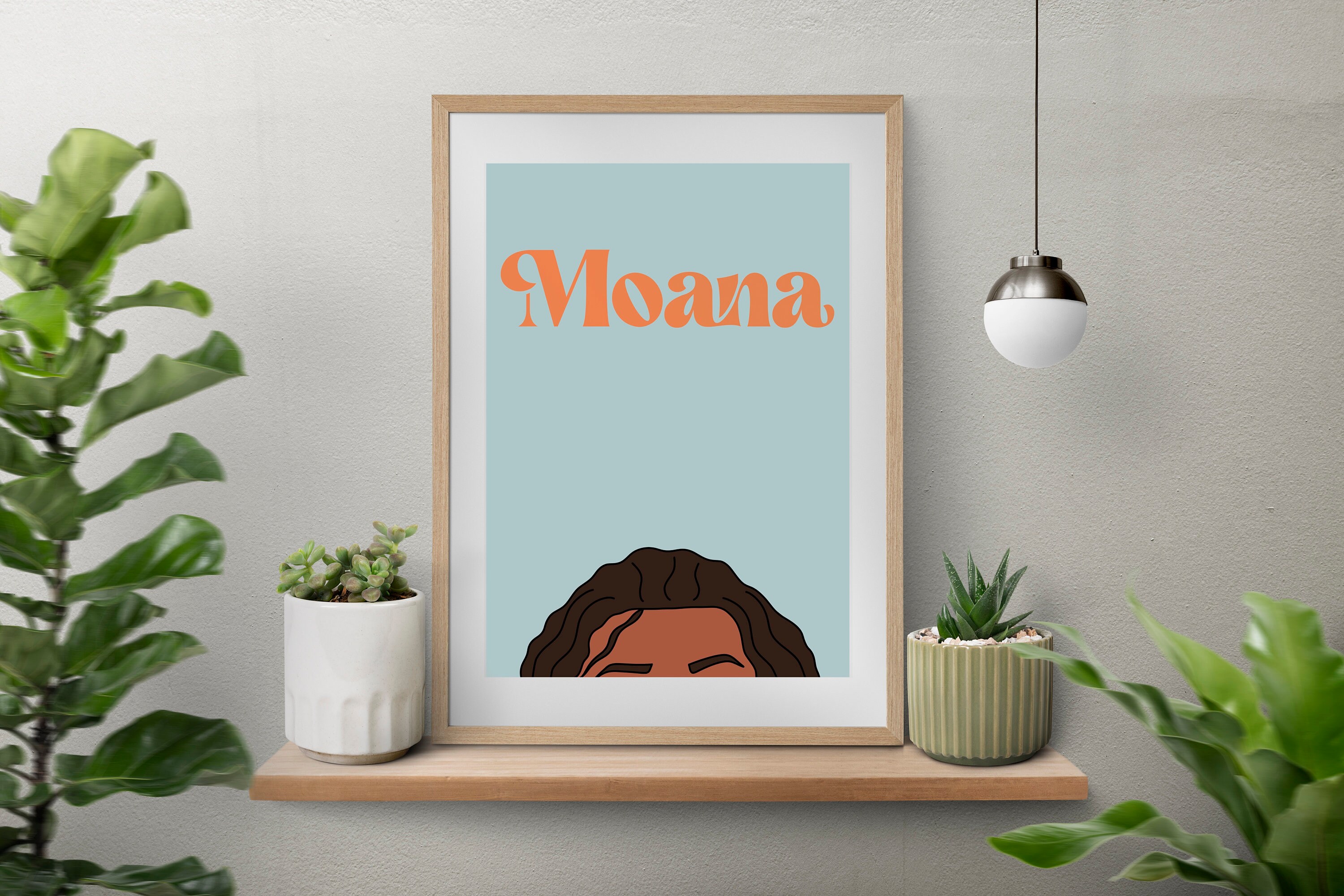 Moana Print, Moana Movie Poster, Princess Bedroom Decor, Princess ...