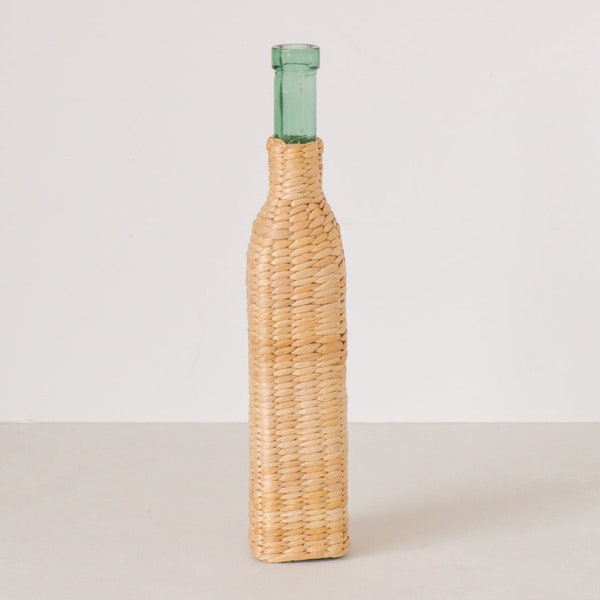 Wicker Bottle - Etsy