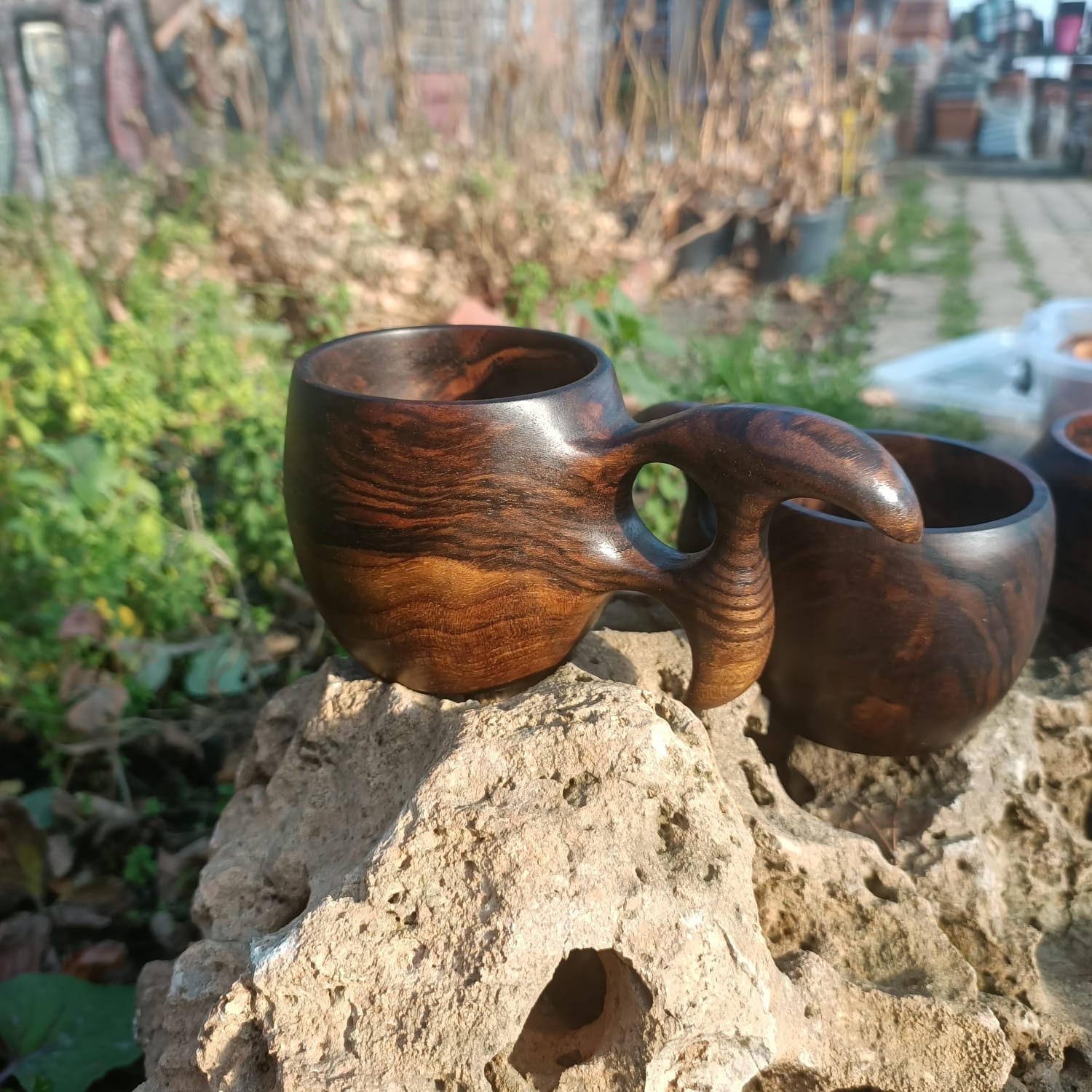 Handcarved Wood Kuksa, Bushcraft Mug , Wood Carving, Travel Cup, Kuksa ...