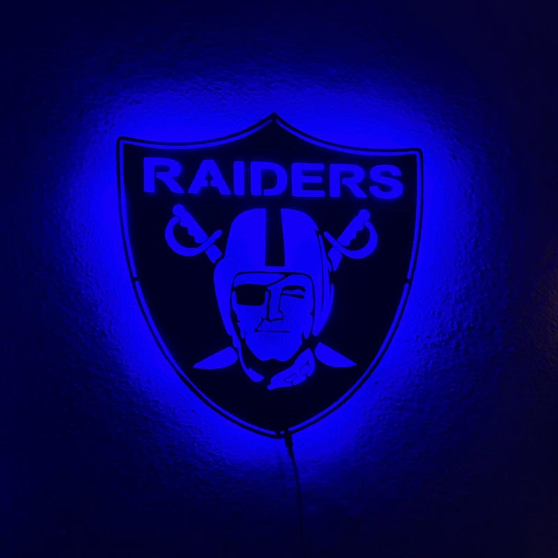 Raiders Wall Art - Etsy