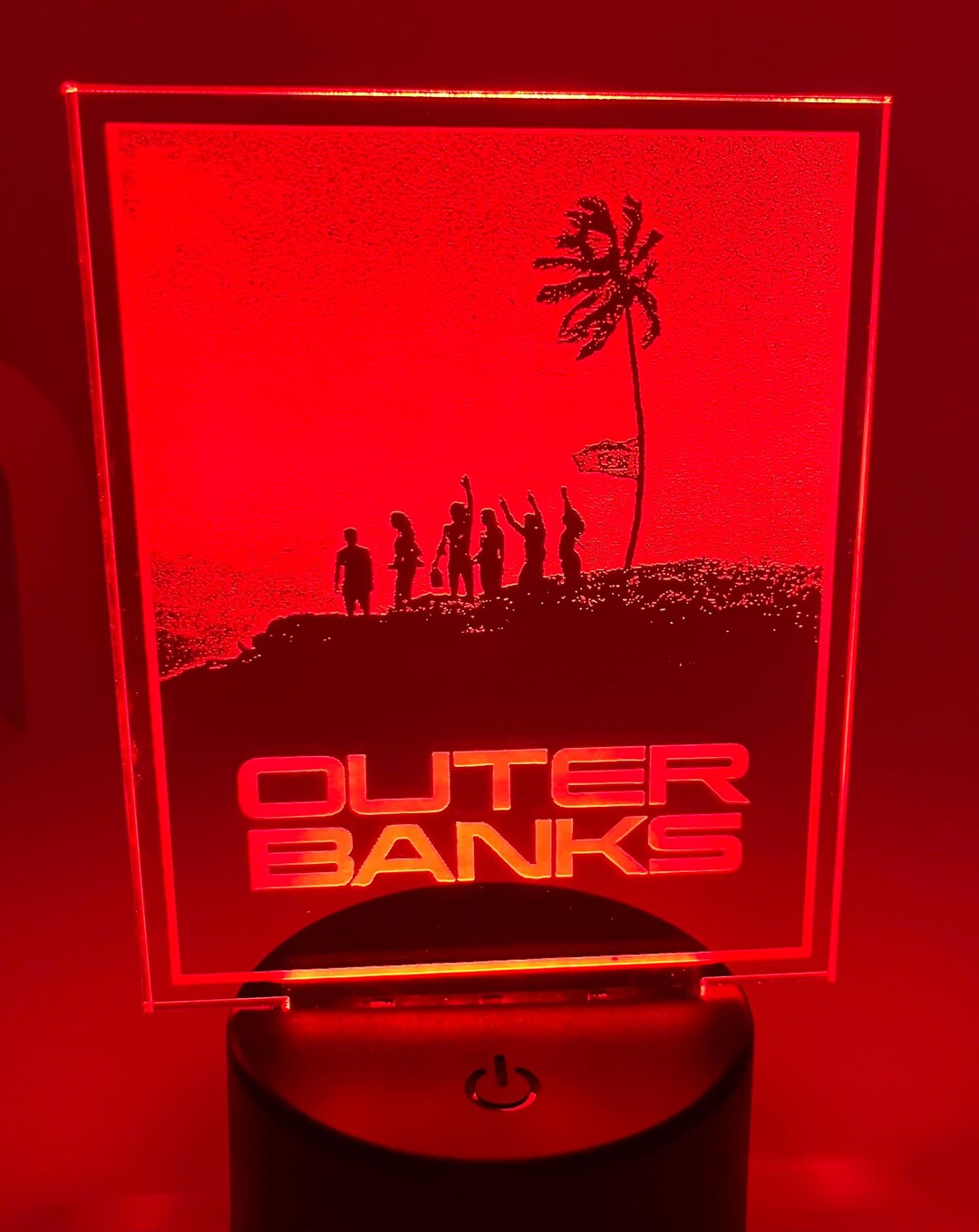 Outer Banks Room Decor Light up Acrylic Sign for Outer Banks Fans ...