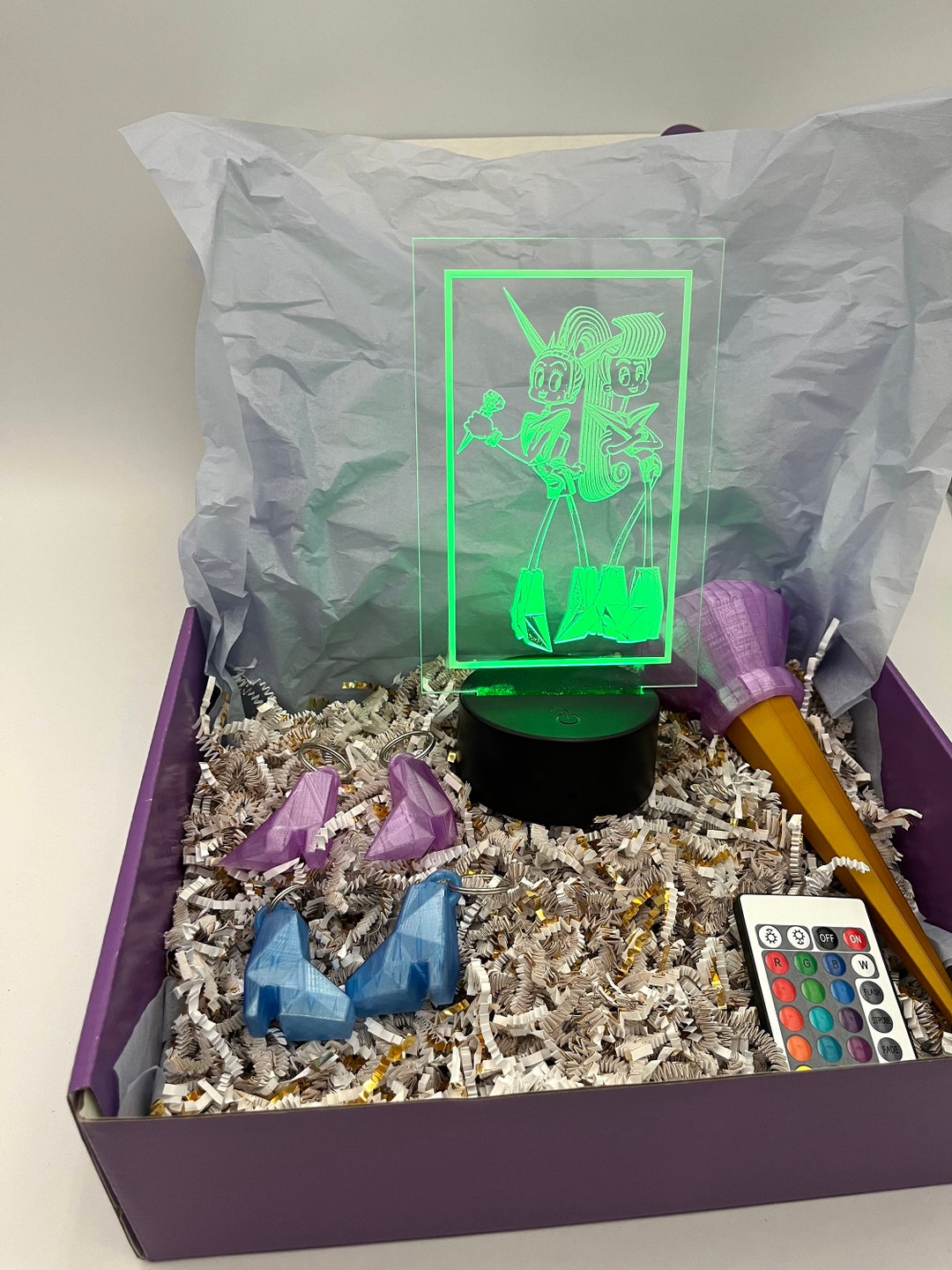 Trolls Velvet and Veneer Gift Basket - Etsy