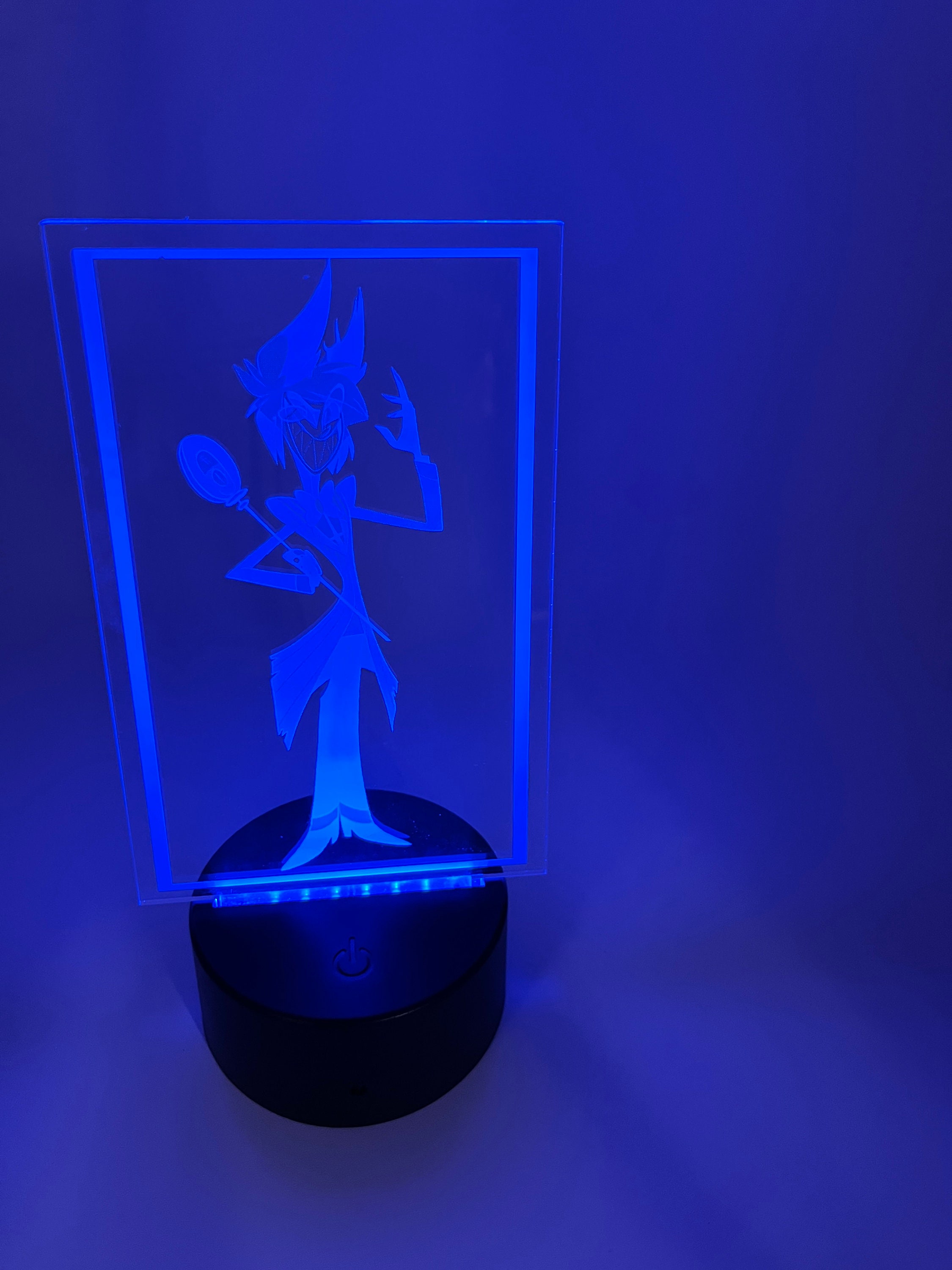 Hazbin Hotel Alastor Light up Display Stand With Remote Control - Etsy UK