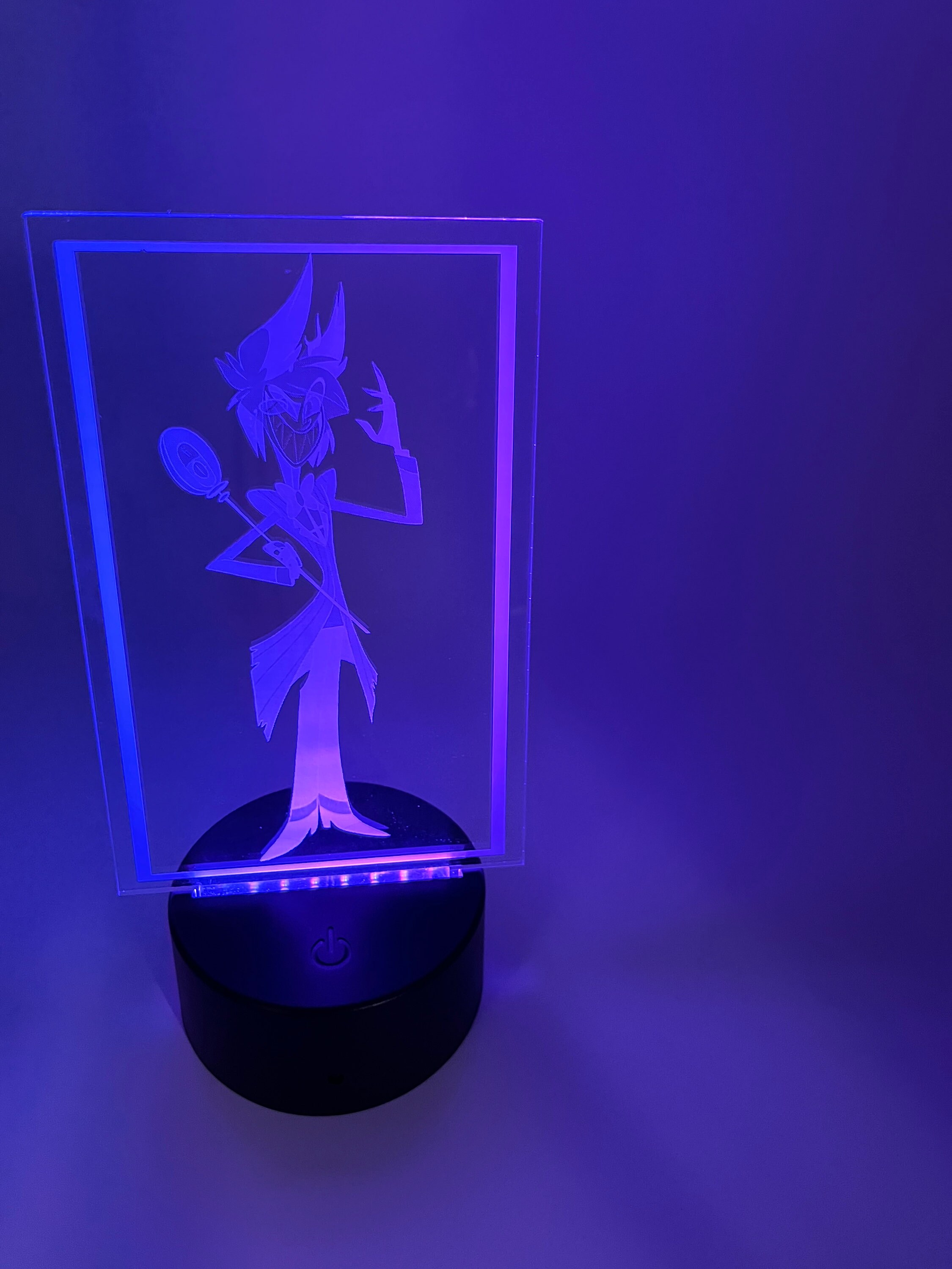 Hazbin Hotel Alastor Light up Display Stand With Remote Control - Etsy UK