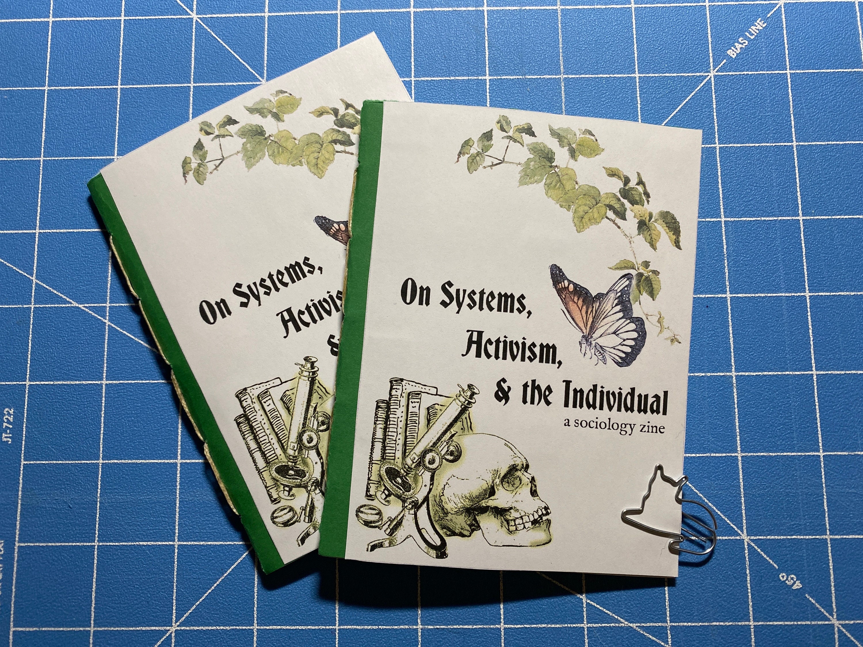 On Systems, Activism, & the Individual: a Sociology Zine - Etsy