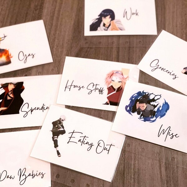 Anime Cash Envelope - Etsy