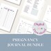 Pregnancy Diary, Expecting Mothers Journal, Pregnancy Journal, Keep ...