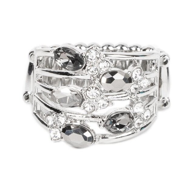 Rhinestone Stretch Ring - Etsy